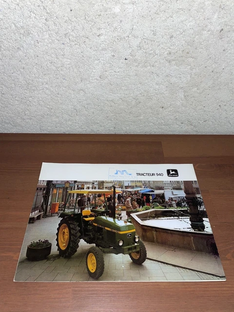 BROCHURE PROSPEKT PROSPECTUS TRACTEUR JOHN DEERE 940 tractor-traktor-fendt-ih EUR 5,99 - PicClick FR