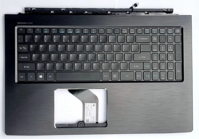GENUINE ACER ASPIRE Nitro V15 VN7-593G US Intl. keyboard QWERTY for GTX ...