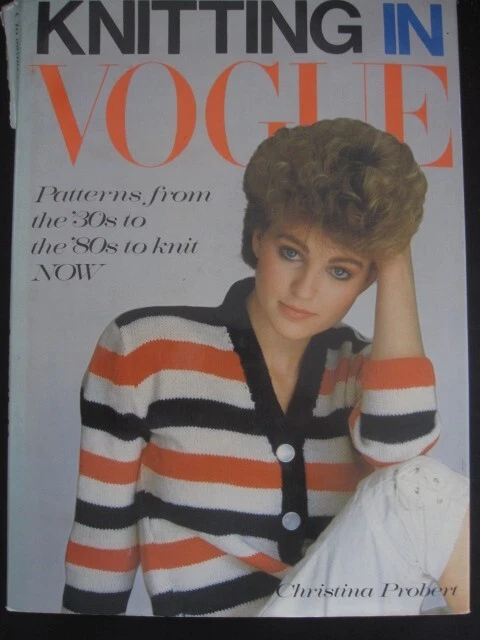 ORIGINAL VINTAGE VOGUE Knitting Pattern Book. Patterns From 1930's ...
