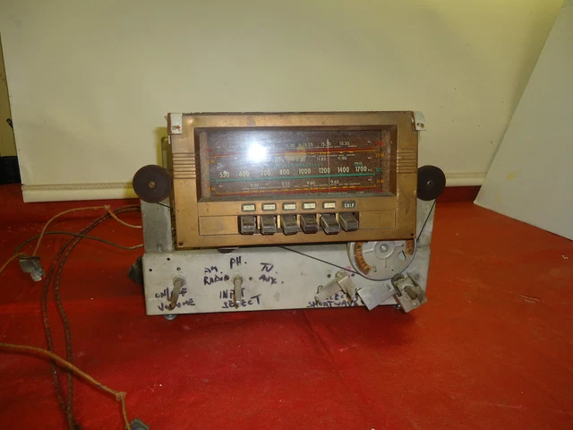 SHORTWAVE TUBE Radio Chassis Ge H-77 $59.99 - PicClick CA