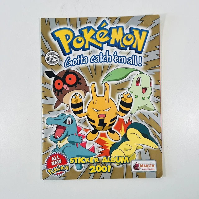 MERLIN TOPPS POKEMON Series 3 2001 Sticker Album NEW £26.95 - PicClick UK