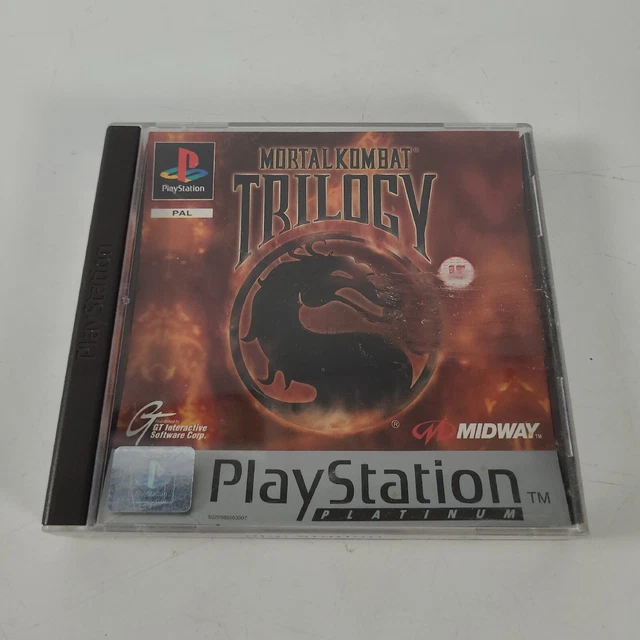 MORTAL KOMBAT TRILOGY Playstation PS1 Video Game PAL Platinum £24.43 ...