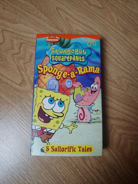 SPONGEBOB SQUAREPANTS - Sponge-A-Rama VHS 2003 Nickelodeon EUR 8,87 ...