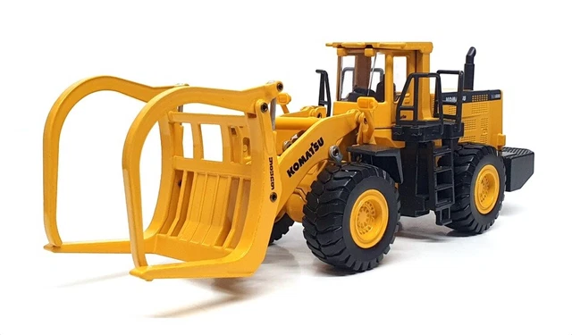 JOAL 1/50 SCALE Diecast 204 - Komatsu WA600-3 Log Loader - Yellow EUR ...