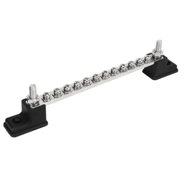 AUTO TERMINAL BUS Bar Power Distribution Terminal Block Wire Screw ...