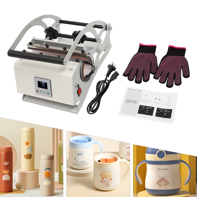 MUG HEAT PRESS Tumbler Heat Press Machine Sublimation Printing 30oz Cup ...