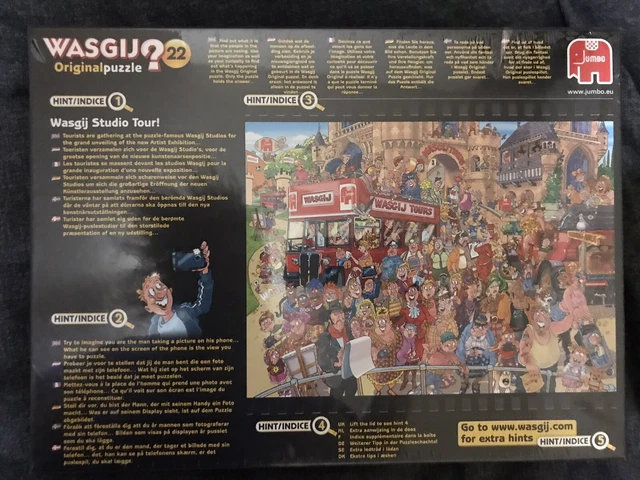 WASGIJ ORIGINAL NO 22 'Wasgij Studio Tour' - 1500 Piece Jigsaw New ...