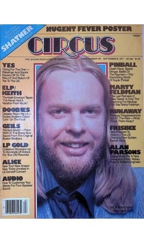 CIRCUS MAGAZINE #163 Ted Nugent Shatter Spock Punk Rock 1977 £14.79 ...
