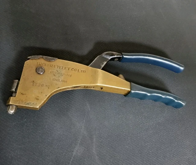 TT26 TUCKER EYELET Co Ltd Pop Rivet Pliers Rivet Gun. Vintage 1968 ...