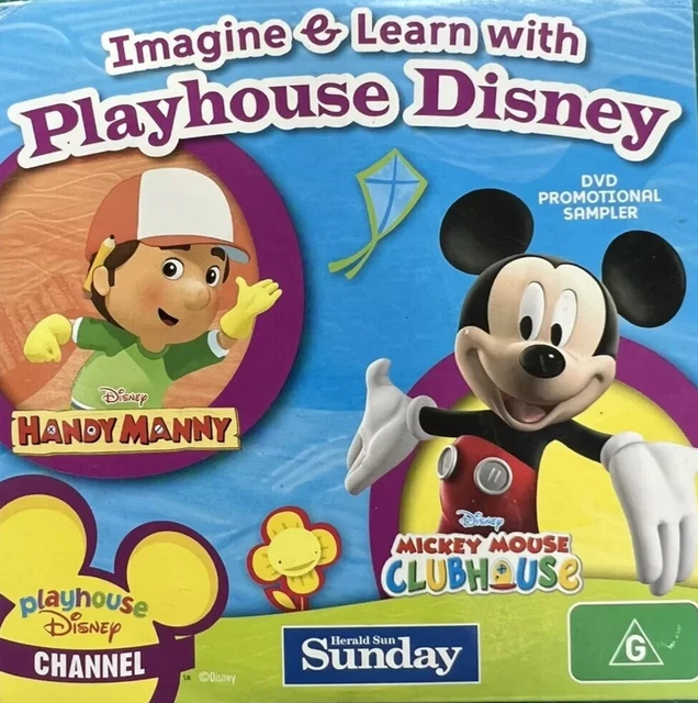 IMAGINE & LEARN With Playhouse Disney DVD Promo Disc Brand New + Free ...
