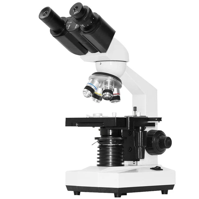 HIGH-POWER BINOCULAR COMPOUND Microscope - Explore Micro World 40X ...