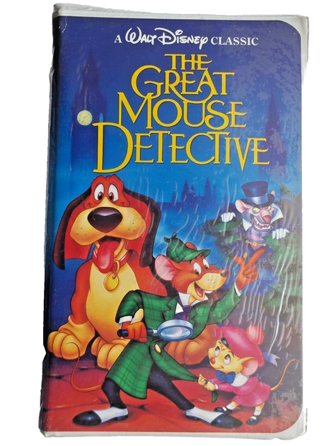 DISNEY'S THE GREAT Mouse Detective VHS Video Tape Factory Sealed VHS ...