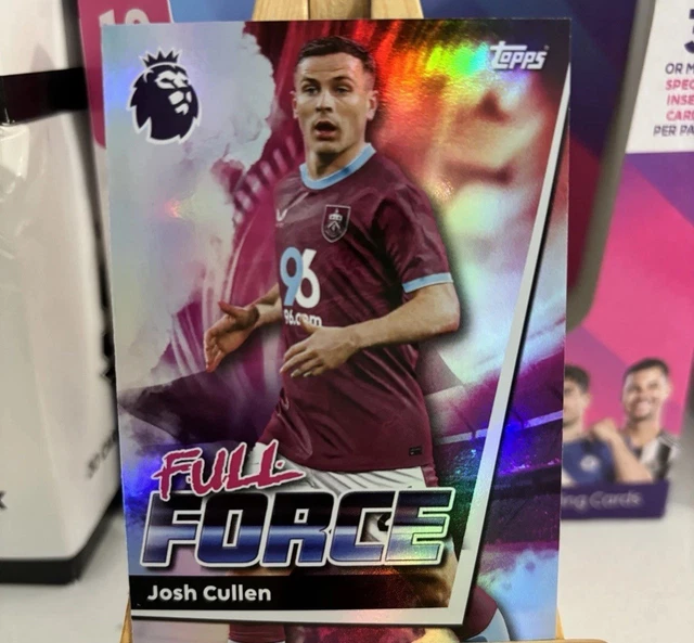 JOSH CULLEN FULL Force Topps 2026 Match Attax Burnley Fc #323 Premier ...