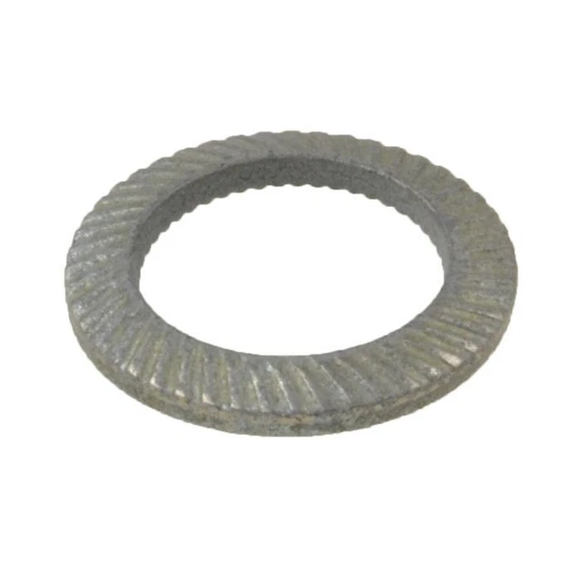 PACK OF 75 Zinc M10 x 16mm x 1.4mm Schnorr Type VS Serrated Safety ...