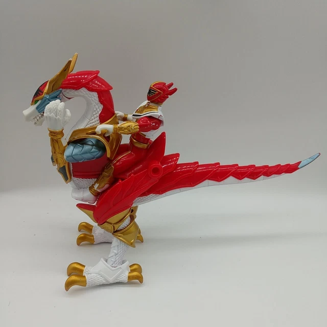 POWER RANGERS MYSTIC Force Dragon Rider action dragon rouge Power ...
