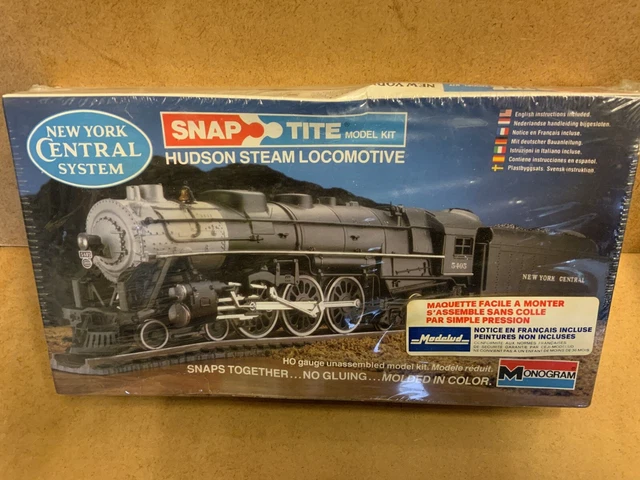 VINTAGE MONOGRAM HO Gauge New York Hudson Steam Locomotive Model Kit ...