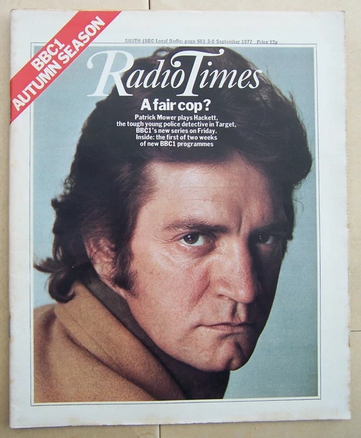 RADIO TIMES/1977/PATRICK MOWER/TARGET/SECRET Army/David Essex/David ...