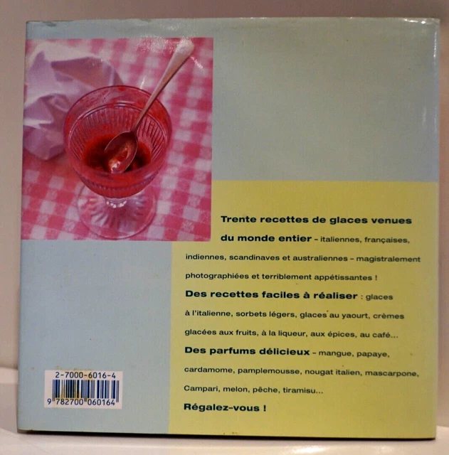 LIVRE DELICES GLACÉES Elsa Petersen-Schepelern photo James Merell EUR 5 ...