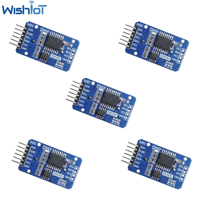 5PCS RTC REAL Time Clock DS3231 I2C AT24C32 Board Module Arduino ARM ...
