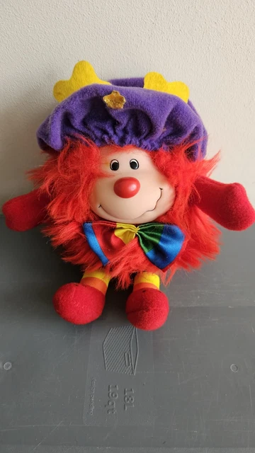 VINTAGE RAINBOW BRITE Red Sprite Romeo Soft Toy Plush 7" Tall 1984 ...