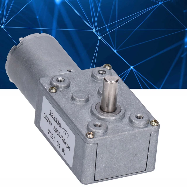 MOTORE CAMBIO 90 gradi ingranaggi 20 giri/min dc24v jsx330370 per Worm ...