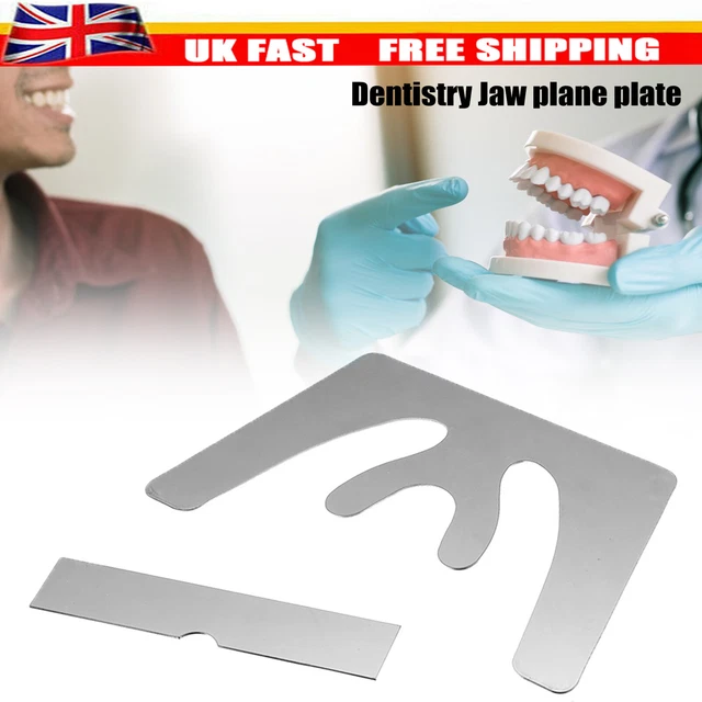 STAINLESS DENTAL OCCLUSAL Maxillary Casting Jaw Fox Plane Autoclavable ...
