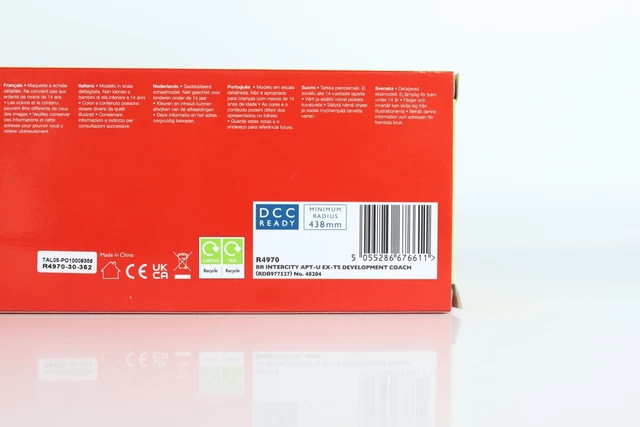 HORNBY R4970 BR Intercity APT Livery Class 370 EX-TS Development Coach ...