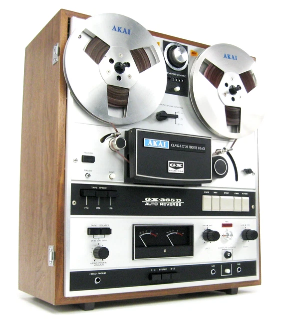 AKAI GX-365D REEL To Reel Tape Deck Revisionato Funzionante Con Manuale ...