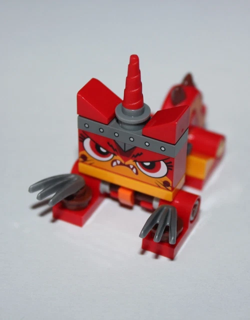 LEGO MINIFIG UNIKITTY - Warrior Kitty, Angry Face, Poseable ref tlm179 ...