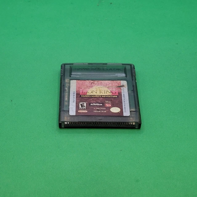 DISNEY'S LION KING Simba's Mighty Adventure (Nintendo Game Boy Color ...