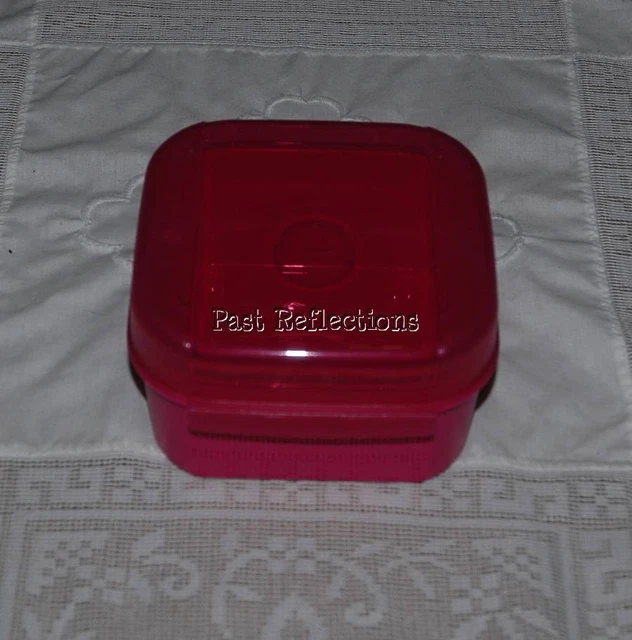 TUPPERWARE MINI MODULAR Mates Signature Line Flip Top Box Storzalot ...