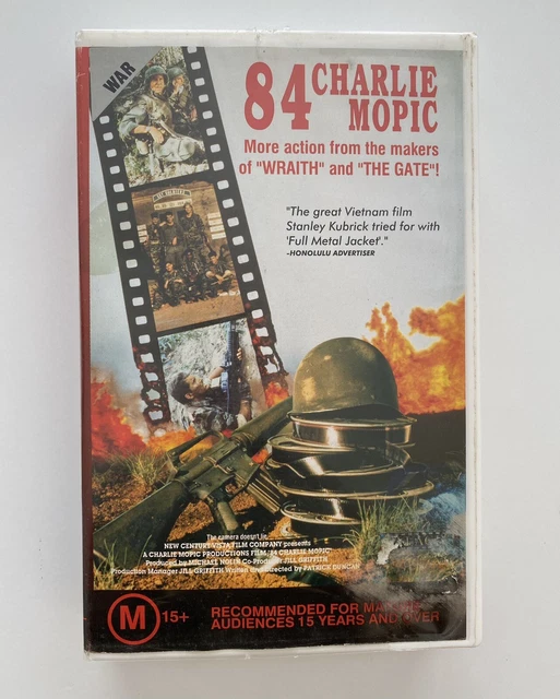 84 CHARLIE MOPIC [VHS] Palace Video Big Box Ex-Rental Tape Action 1988 ...