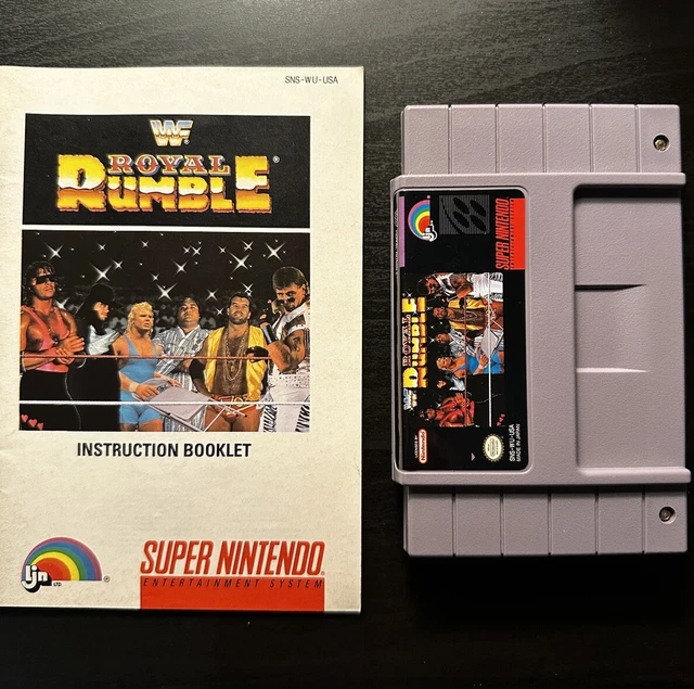 WWF ROYAL RUMBLE Super Nintendo SNES $54.99 - PicClick CA