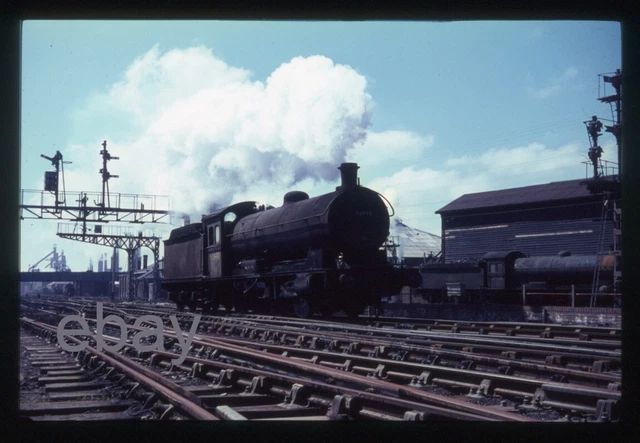 ORIGINAL 35MM SLIDE ex LNER 63400 at West Hartlepool / Newburn Junction c.1966 £3.89 - PicClick UK