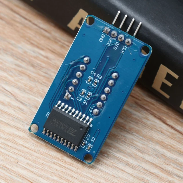 1PCS 4 BITS Digital LED Display Module Compatible for Clock Anode Tube ...