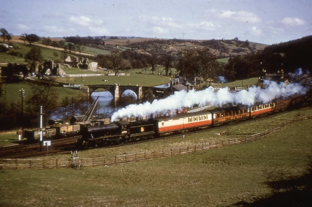 35MM RAILWAY SLIDE: COLOUR-RAIL: BRE 166: CLASS D49: 62774 THE ...
