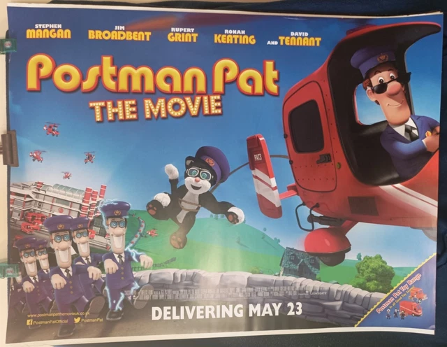 POSTMAN PAT THE Movie Original Quad Cinema Poster £7.99 - PicClick UK