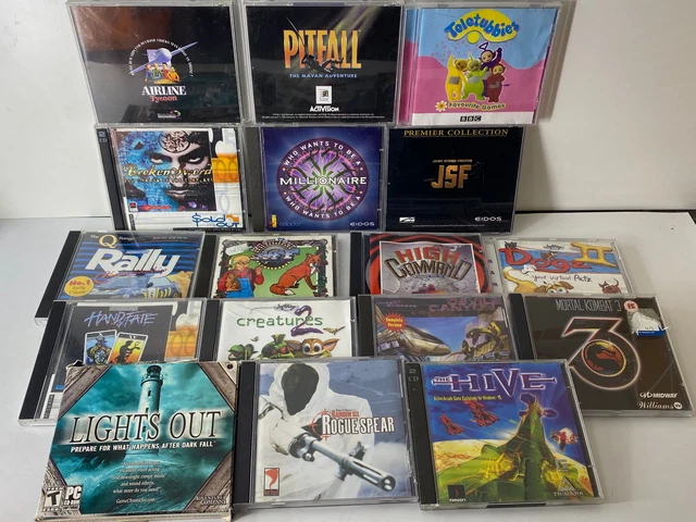 LARGE BUNDLE OF 17 PC-CD Rom Games £41.99 - PicClick UK