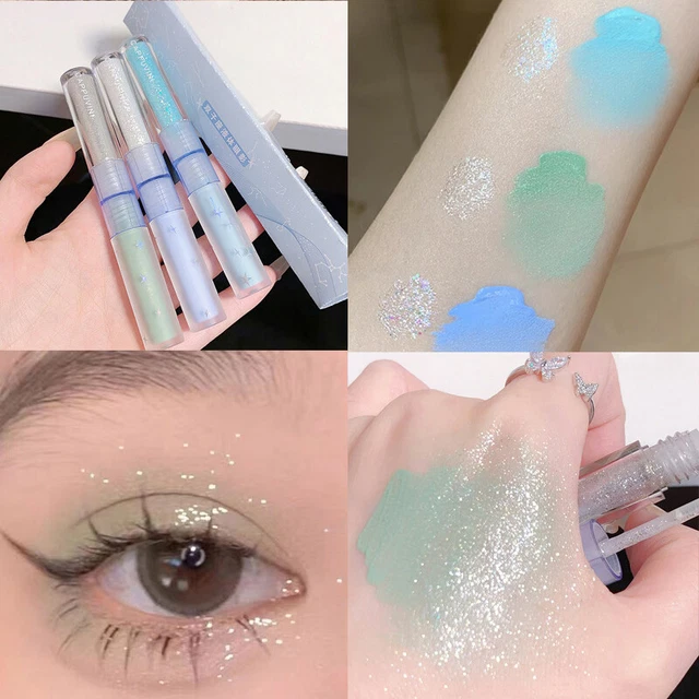 FLÜSSIGES EYELING WEICHER Stick Matte Shine Pearlescent Eye Make -Up ...