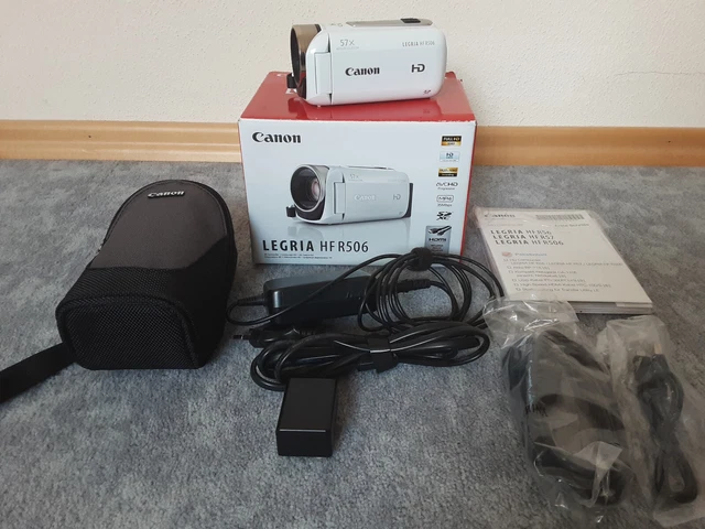CANON LEGRIA HF R506 Full HD 1080 Camcorder - Zustand sehr gut EUR 95 ...