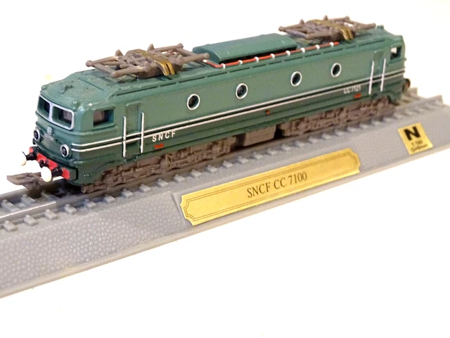 DEL PRADO COLLECTION Locomotive Statique Cc7100 De La Sncf Echelle N 1/ ...