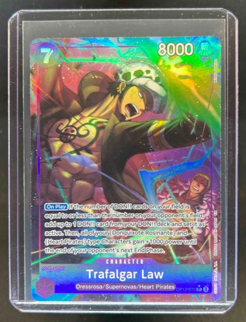 2025 ONE PIECE Legacy of the Master Trafalgar Law Alternate Art #OP12 ...