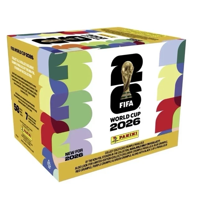 A FIFA WORLD CUP 2026™ Official Sticker Collection - Box of 50 Packets ...