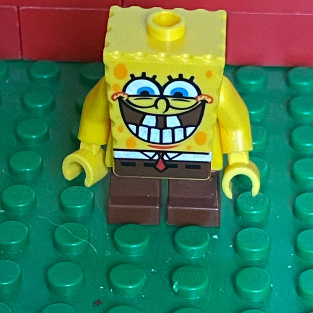 LEGO SPONGEBOB TOOTHY GRIN minifigure SPONGEBOB SQUAREPANTS 3833 figure ...