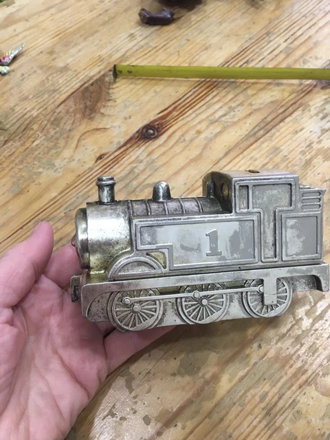 VINTAGE SILVER PLATED Thomas The Tank Engine Money Box No box. £3.49 ...