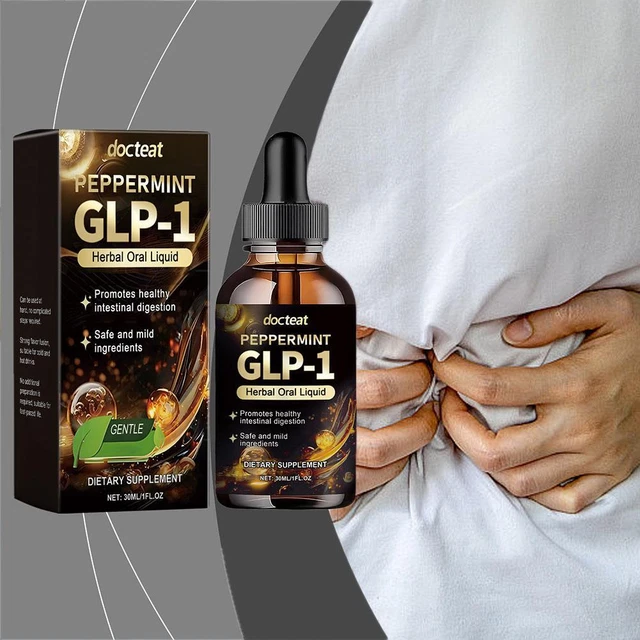 GLP-1 SUPPLEMENT LIQUID Drops, GLP1 Activate Fiber Berberine Cyelon ...