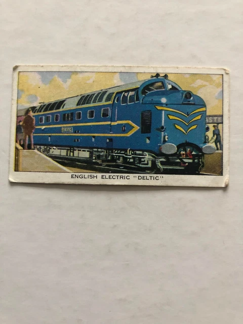 THE STORY OF the Locomotive Card #14 Kellogg English Electric £1.80 ...