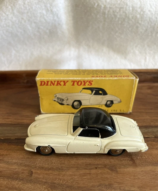 DINKY TOYS FRANCE. MERCEDES Benz 190 sl Coupé + Boite. Ref 24h. NO ...