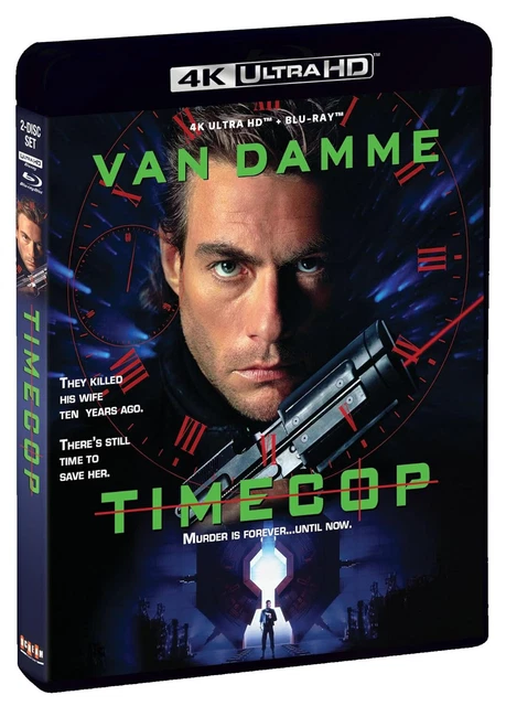 TIMECOP (1994): JEAN-CLAUDE Van Damme, Action NEW US RgFree 4K UHD + RgA BLU-RAY £43.32 ...