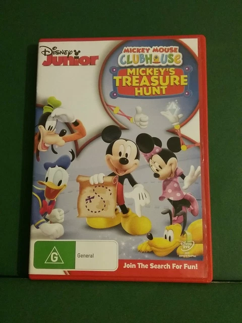 Mickey Mouse Clubhouse Mickeys Treasure Hunt Dvd 2006 Region 4 1151 Picclick Ca
